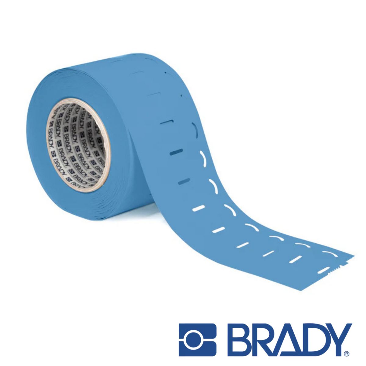 BRADY Indoor Outdoor 76 mm Core Polyolefin Hypertag | Blue | Selector ...