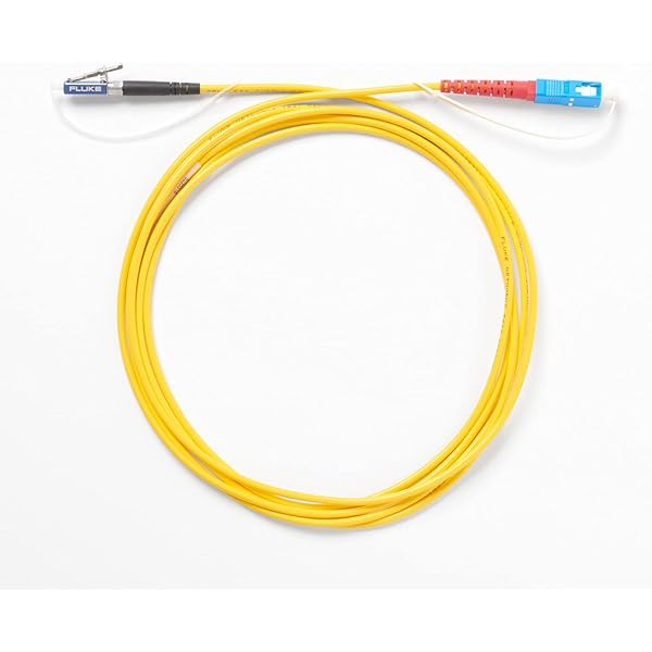 Fluke Networks Singlemode SC-LC Test Reference Cord (Metal LC ...