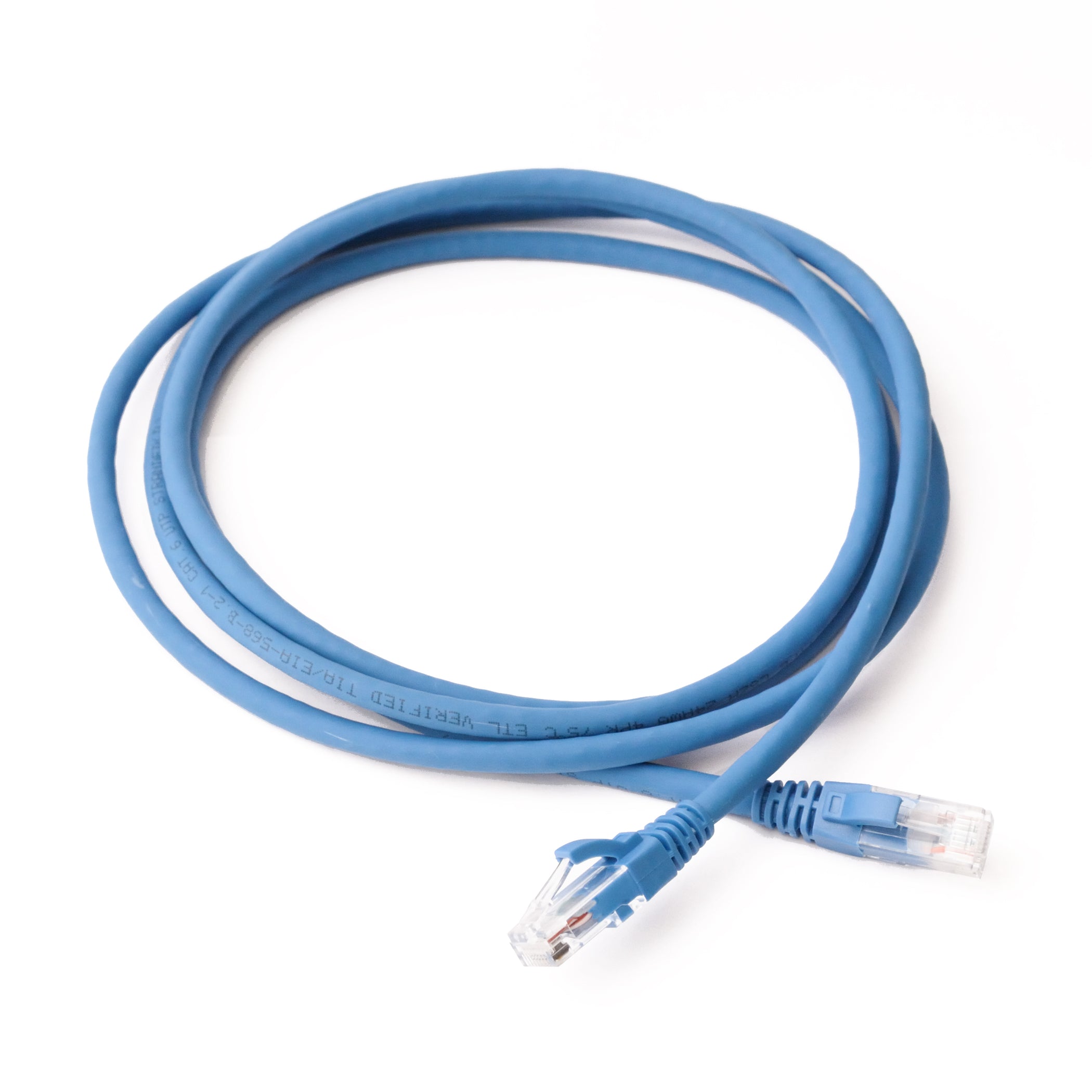 Cat 6 Unshielded Patch Cord | LSZH | UTP | Blue — networktesters.co.uk