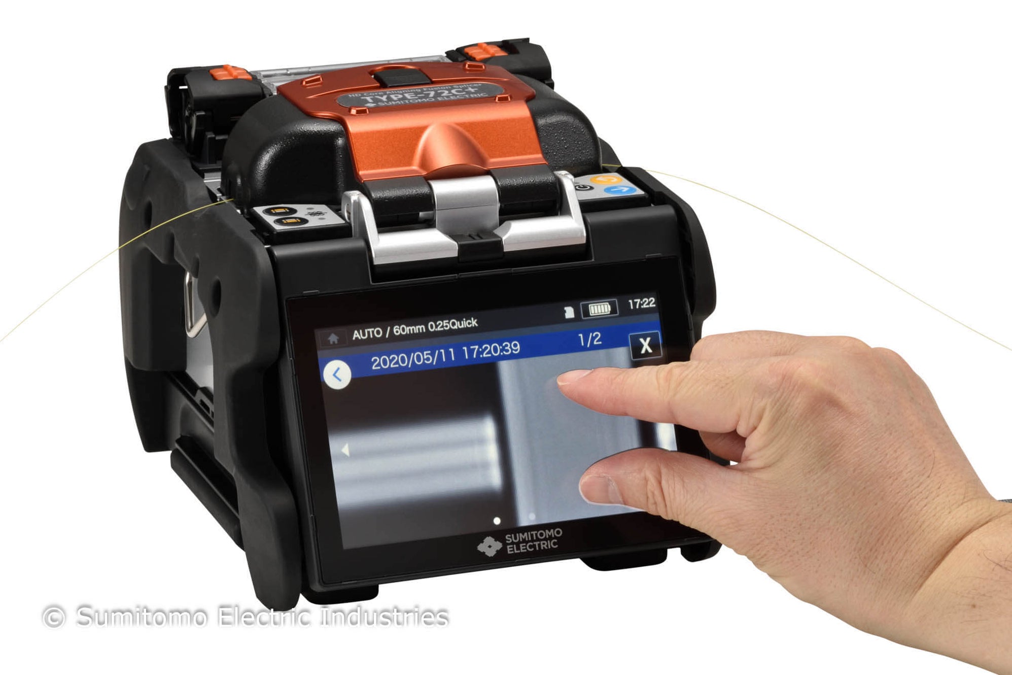 SUMITOMO T-72C+ FUSION SPLICER — networktesters.co.uk